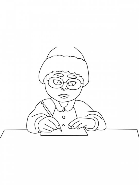 Раскраски Я краснею - Бесплатно распечатать