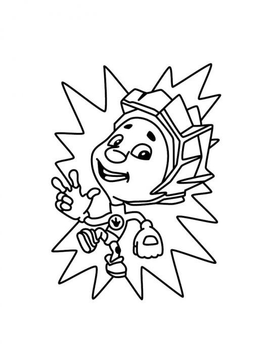 Раскраски Фиксики. Бесплатно распечатать раскраски